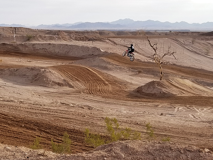 Desert recreation takes on new meaning at these off-road trails, where weekend warriors find freedom in dust clouds and engine roars.