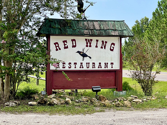 The sign says it all&mdash;simple, straightforward, and promising good things to come. Like the restaurant itself, no pretension necessary.