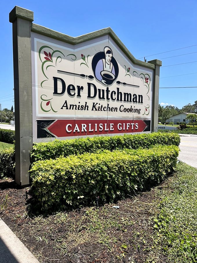 The sign that launches a thousand road trips. Those two simple words&mdash;"Der Dutchman"&mdash;have become synonymous with mashed potato perfection.