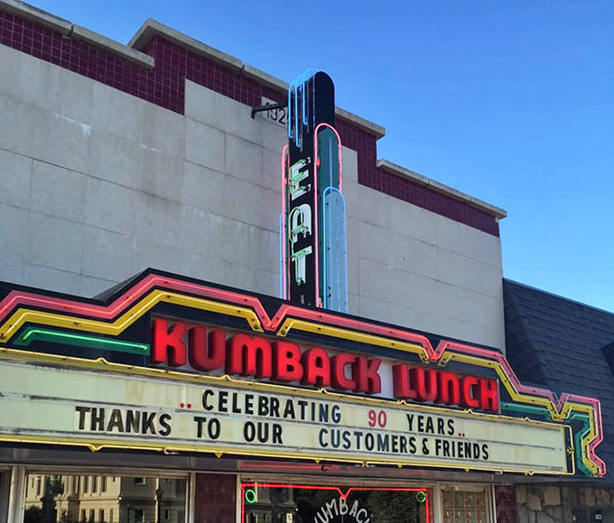 The vertical neon sign has guided hungry travelers for 90 years&mdash;a testament to the simple truth that good food never goes out of style.