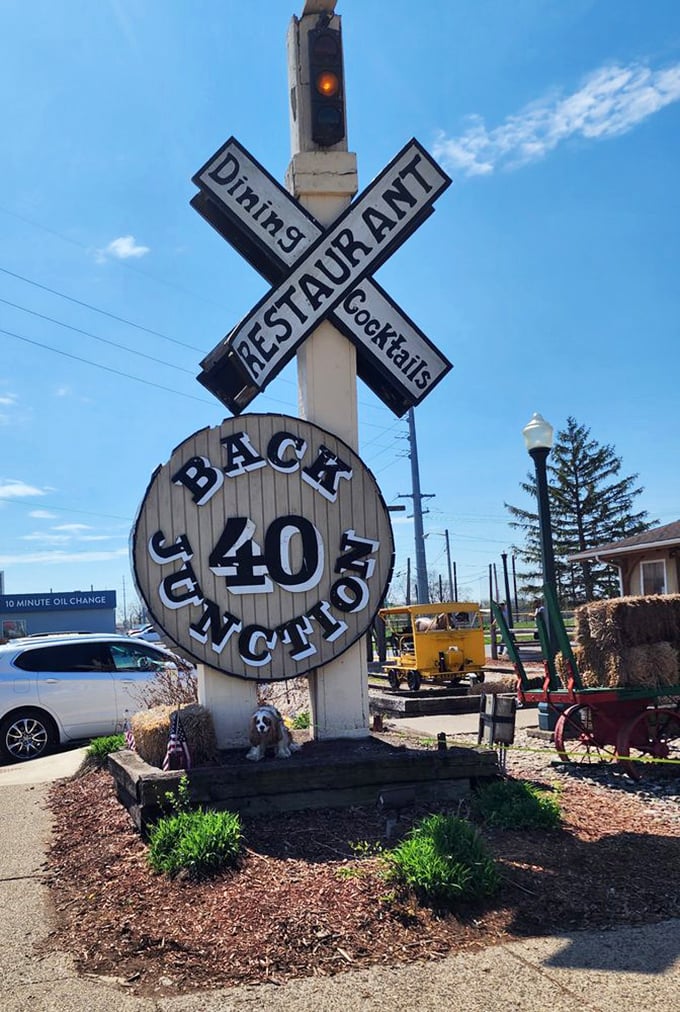 This isn't just a sign&mdash;it's a beacon of hope for hungry travelers seeking refuge from chain restaurant mediocrity.