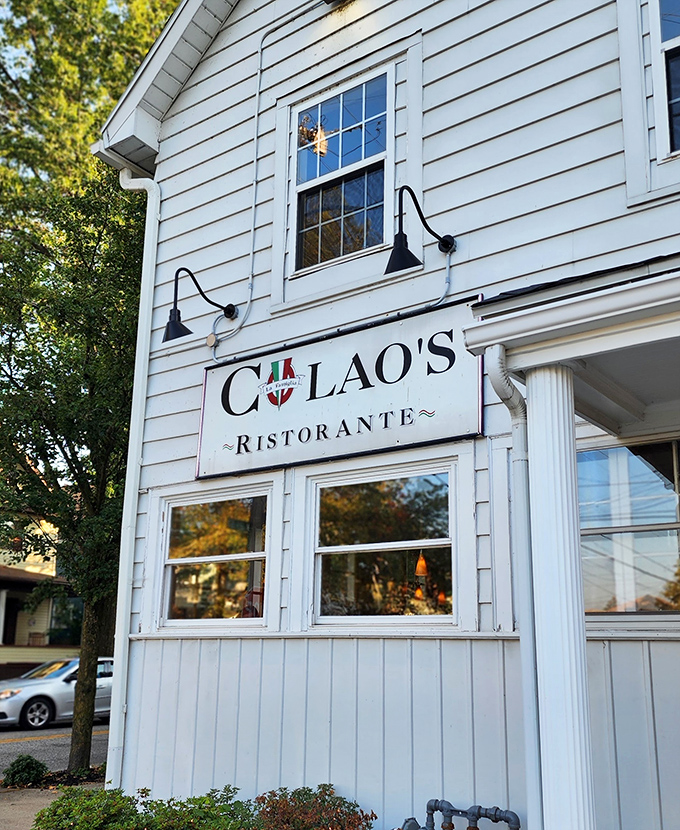 The sign beckons like an old friend waving you over to their table: "Come in, sit down, you look hungry."