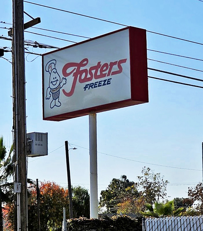 That iconic Fosters Freeze sign with its cheerful mascot has been welcoming hungry folks like an old friend for generations.