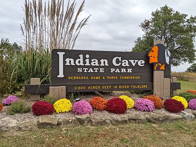 The welcoming sign adorned with fall mums announces you've arrived somewhere special&mdash;3,000 acres of natural beauty that Instagram filters couldn't improve if they tried.
