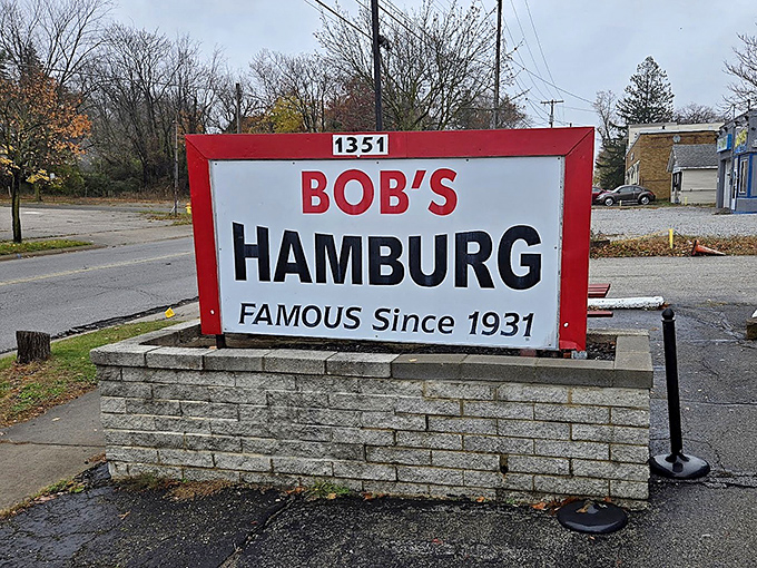 The sign says "FAMOUS Since 1931," and unlike most claims of fame, this one's earned through decades of consistent, unpretentious deliciousness.