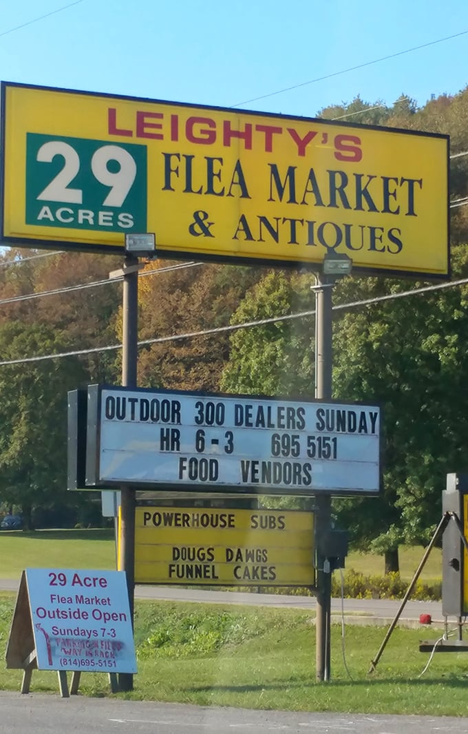 Twenty-nine acres and three hundred dealers promises a Sunday adventure that'll make your step counter explode completely.