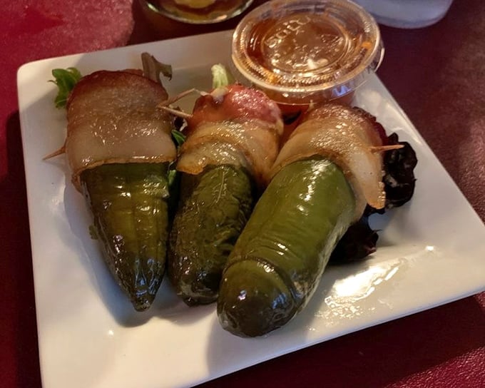 Jalape&ntilde;os wrapped in bacon&mdash;because sometimes vegetables need to dress up fancy to hang with the barbecue crowd.