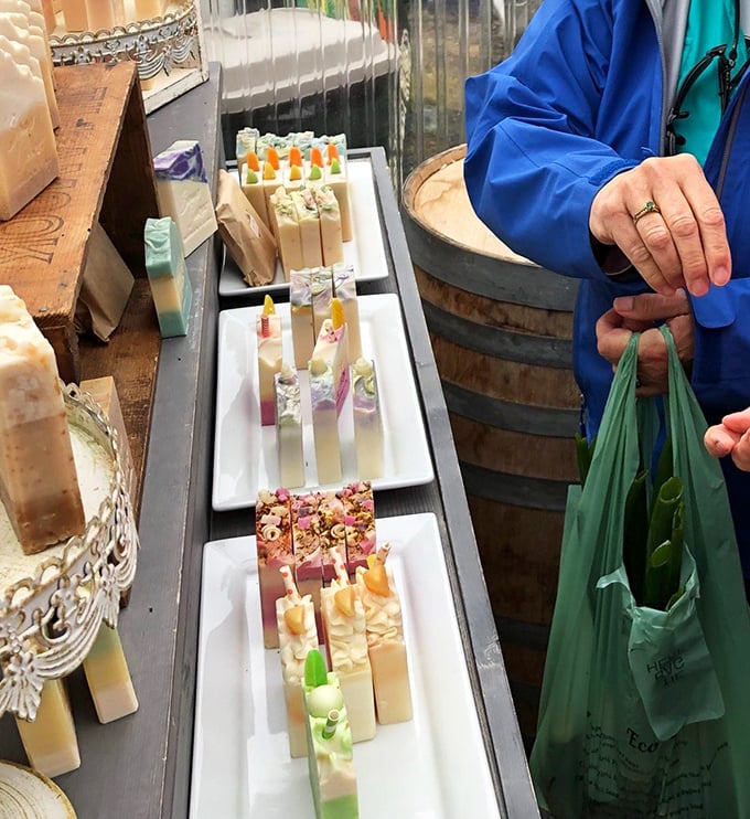 Soap that tells Alaskan stories. These handcrafted bars transform local ingredients into aromatic art, proving that even everyday cleanliness can be an extraordinary experience in Homer.