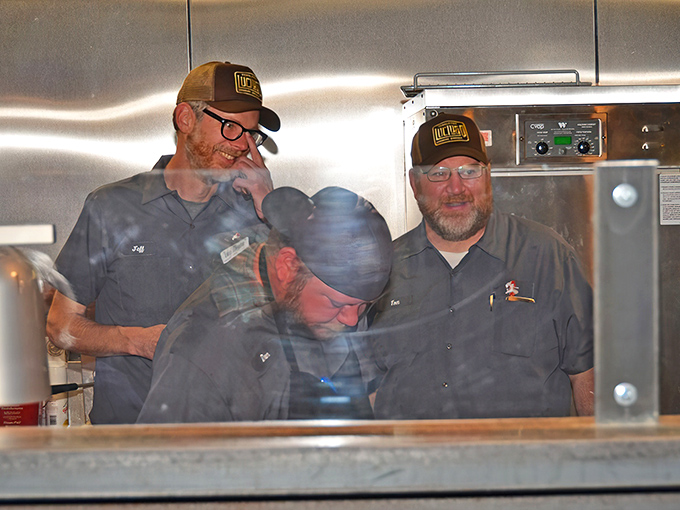 The crew behind the counter who transform massive cuts of meat into the tender magic you're about to devour.