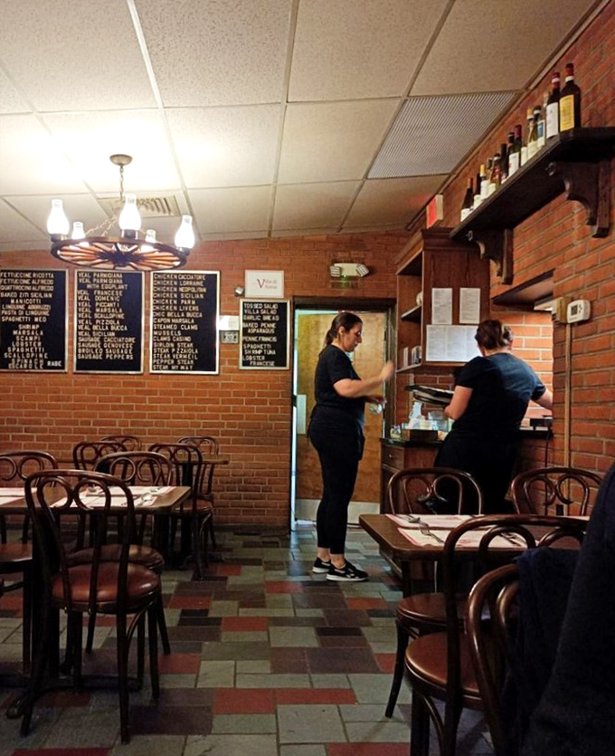 Behind every great Italian restaurant is a dedicated staff, moving with the choreographed precision that comes only from experience.