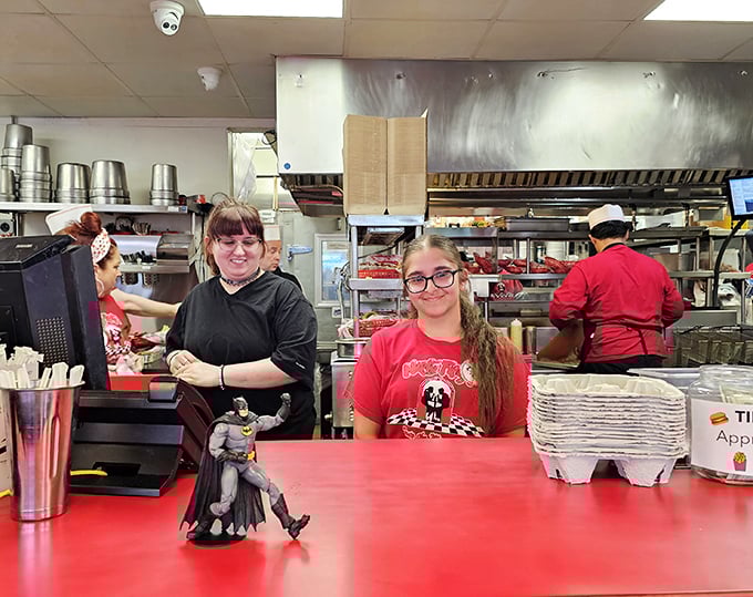 The heart of any great diner is its staff. These culinary time-travel agents ensure your journey to comfort food nirvana goes smoothly.