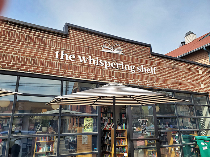 The name says it all &ndash; a place where stories whisper from shelves, waiting for the right reader to hear them.