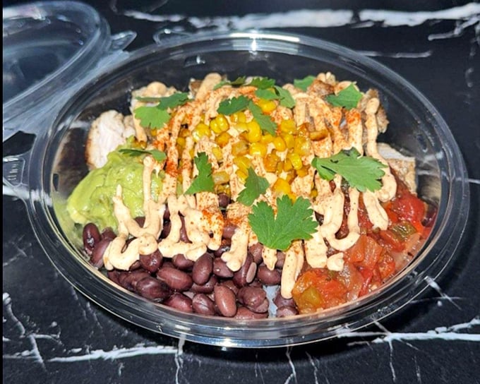 This isn't just a bowl&mdash;it's a fiesta of flavors where chicken, corn, and beans throw the kind of party your taste buds talk about for days.