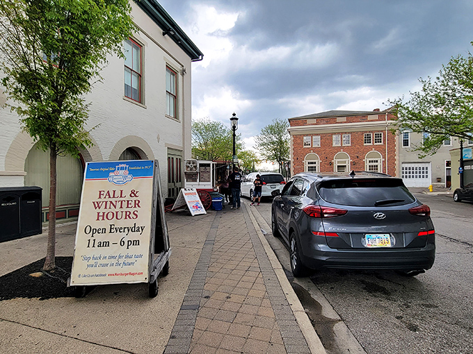 The sign promises seasonal hours, but the memories of these burgers last year-round. Some flavors are simply too good to forget.