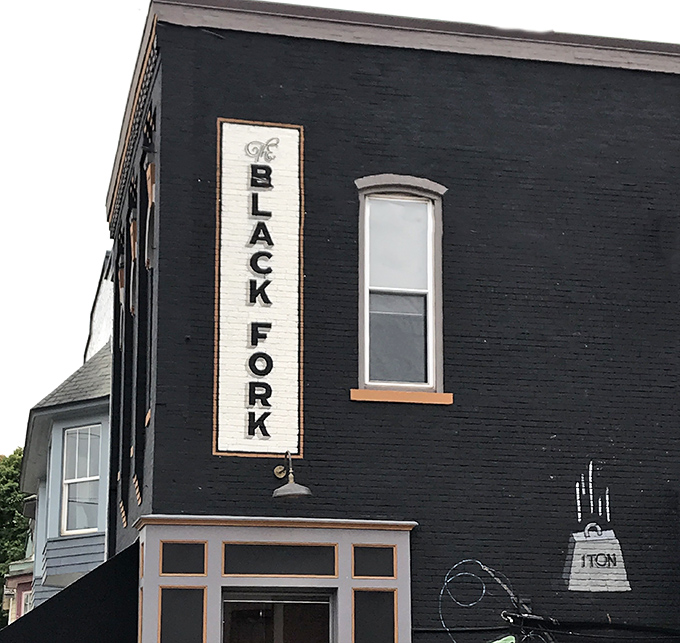 The Black Fork Bistro's modest exterior hides the kind of cooking that makes you wonder why you ever trusted chain restaurants.