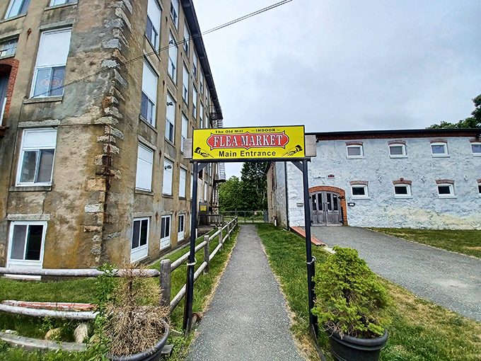 The Old Mill Indoor Flea Market transforms industrial history into treasure-hunting adventures, where one person's past becomes another's affordable collectible.