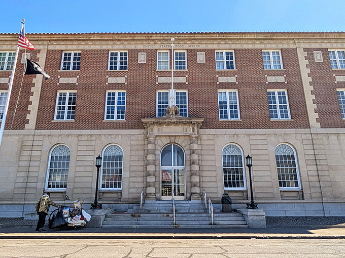 The stately Post Office building reminds us of an era when mail was an event, not just an endless stream of catalogs you never requested.