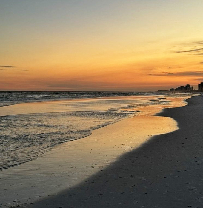 Destin's beaches at sunset&mdash;where the sky puts on a show that rivals even the best dessert menu in town.