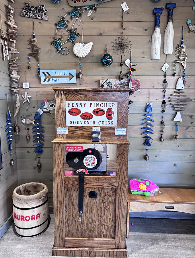 Coastal kitsch done right&mdash;where every hanging shell mobile and driftwood creation tells a story of the Pacific's endless inspiration.