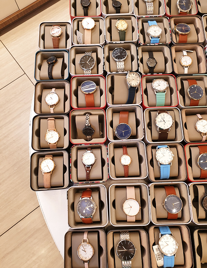 A constellation of watches at earthly prices. Time literally stands still as you contemplate which discounted timepiece deserves your wrist real estate.