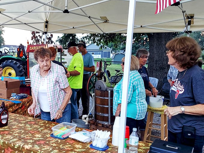 Fall gatherings in Winesburg aren't just events; they're Norman Rockwell paintings come to life, complete with apple cider and neighborly gossip.