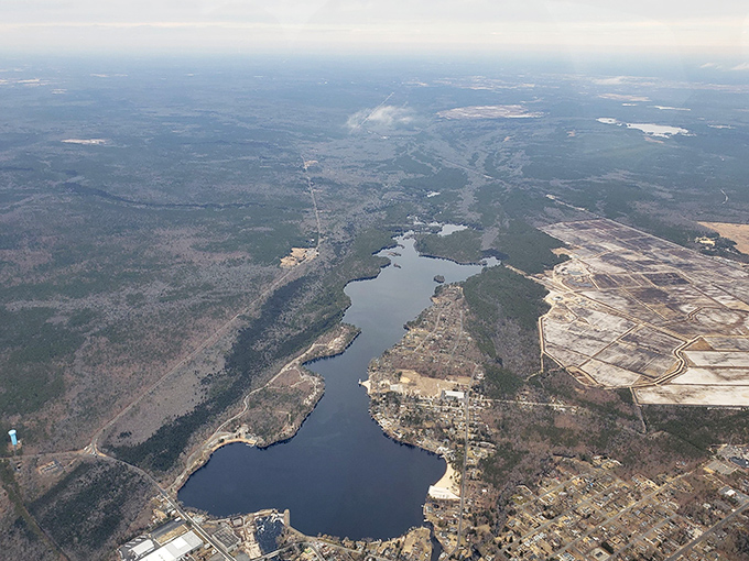 From above, Mays Landing reveals its perfect positioning&mdash;nestled between nature's abundance and civilization's conveniences, exactly where retirement dreams thrive. 