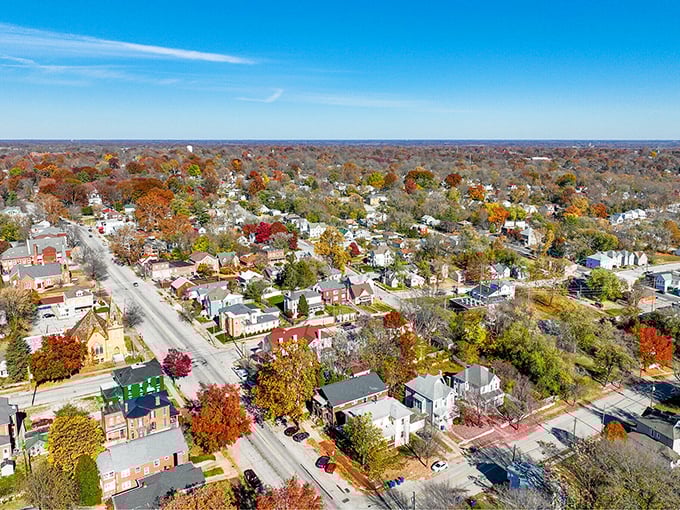 Autumn paints Alton in nature's most extravagant palette, proving that sometimes the most breathtaking views aren't behind velvet ropes.