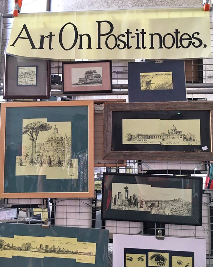 Art on Post-it notes: proving creativity needs no grand canvas. These miniature masterpieces transform the humble office supply into something extraordinary.