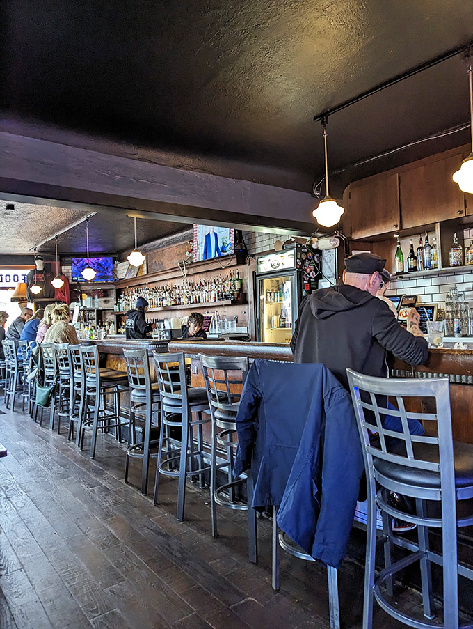 The bar where everybody might not know your name yet, but they will by your second visit. Cleveland hospitality in its natural habitat.