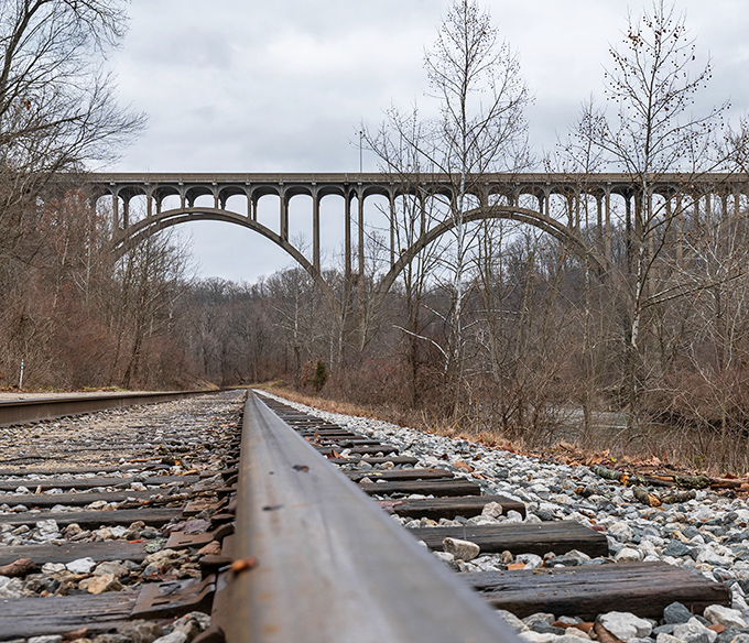 Industrial might meets natural beauty at the dam—a perfect metaphor for Ohio itself, where history and landscape create unexpected harmony.