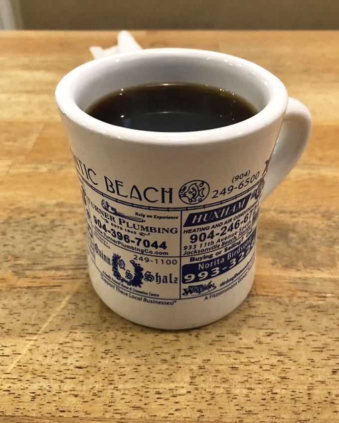 This isn't just a coffee mug&mdash;it's a community bulletin board in ceramic form, filled with liquid motivation to start your day right.
