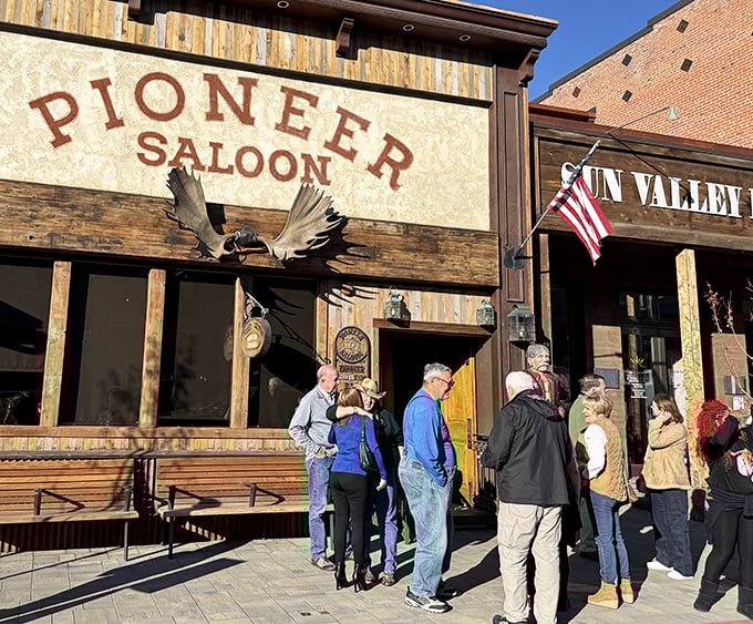 When there's a line out the door, you know you've found something special worth the wait, friend.