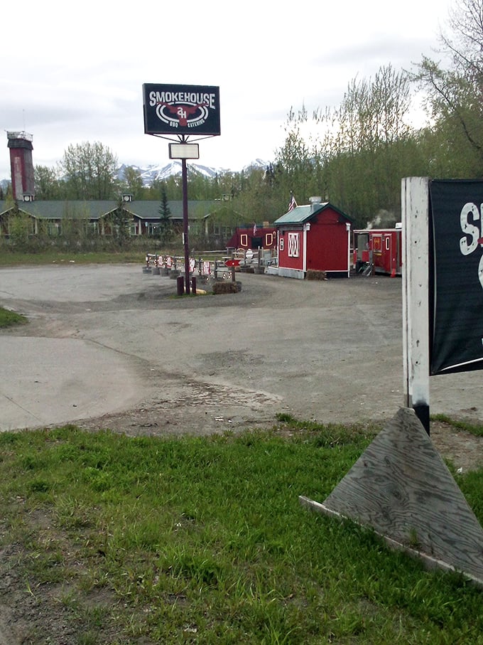 Snow-capped mountains provide the perfect backdrop for this humble BBQ outpost &ndash; Alaska's answer to Southern comfort.