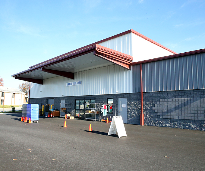 The donation center&mdash;where the circle of thrift begins. Like the kitchen of a great restaurant, this is where the magic happens before items reach the sales floor.