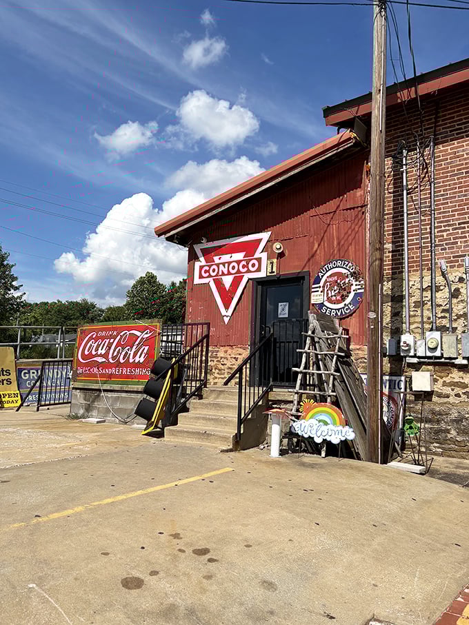Vintage signs that transport you to simpler times when gas was cheap and Coca-Cola came in glass bottles that somehow made it taste better.