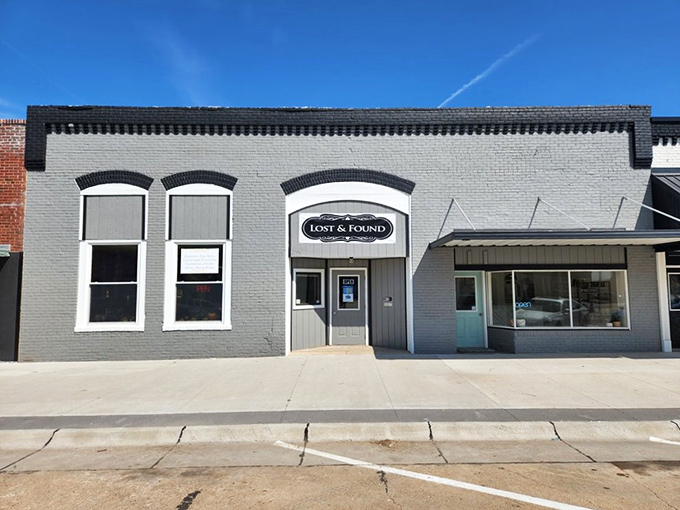 The unassuming storefront that houses countless treasures. Like a speakeasy for bargain hunters, what's inside is worth the trip to Superior.