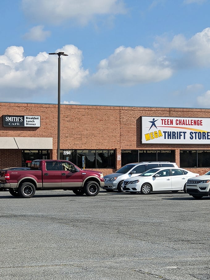 From the outside, it's just another storefront. Inside, it's where food memories are made. Location, location, location!