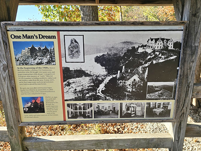One man's dream, everyone's treasure. This historical marker tells the bittersweet story behind Missouri's most unexpected architectural wonder. 