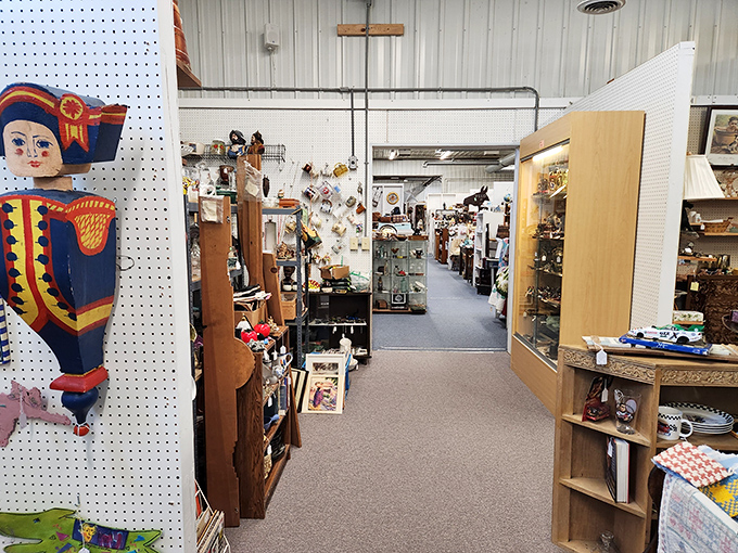 Pathways through history, where every aisle offers a different decade. The treasure hunt never ends when the map keeps changing.