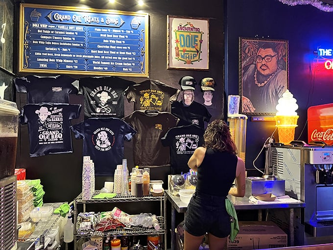 Merchandise that lets you take the spirit home when your stomach can hold no more. The ultimate souvenir for when memories (and leftovers) just aren't enough.