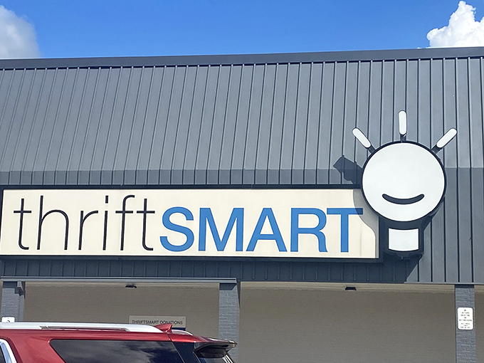 That cheerful lightbulb logo seems to be saying, "Smart shopping is always a bright idea!"