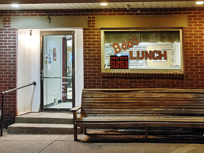 As evening falls, the "CLOSED" sign appears, but the wooden bench outside invites dreamers to plan tomorrow's order.