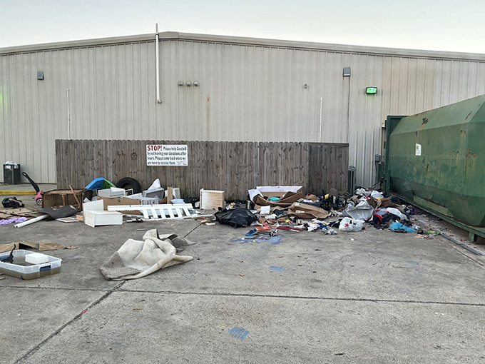 Behind every organized store is a donation area that resembles a garage sale after a tornado&mdash;the chaotic chrysalis where treasures begin their transformation.