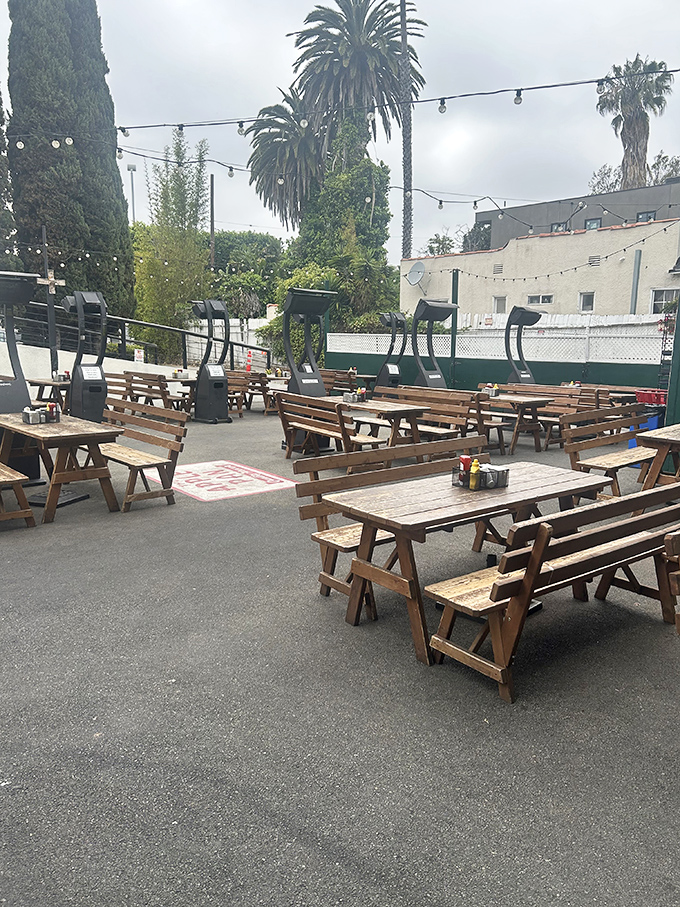 The pandemic-era outdoor seating area might be new, but the experience remains timeless&mdash;a rare concession to change from an establishment that perfected its formula decades ago.