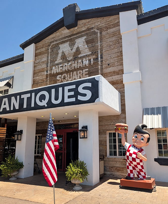 The iconic Big Boy welcomes you with a burger and a smile. Some mascots transcend their restaurants to become American folk heroes.