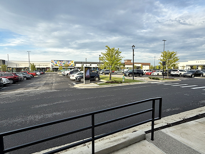 The expansive parking lot &ndash; your first clue that Tanger takes its shopping seriously. Your car will wait patiently while you explore every last store.