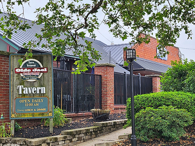 The exterior sign confirms you've arrived at the right place &ndash; where history meets hospitality in downtown Wooster's most interesting building.