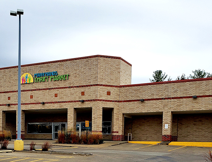 The exterior may be modest, but what's inside is extraordinary. This unassuming building houses a wonderland of second-hand treasures waiting to be discovered.