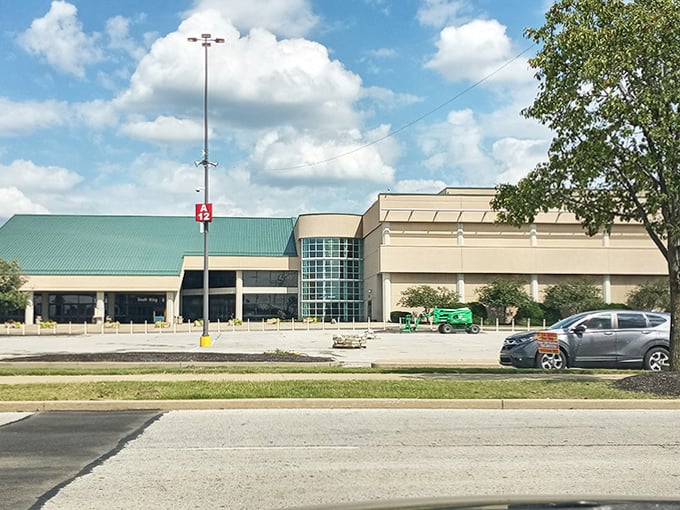 The unassuming exterior of the Kentucky Exposition Center gives no hint of the wonderland within. Treasure hunters, your destination awaits.