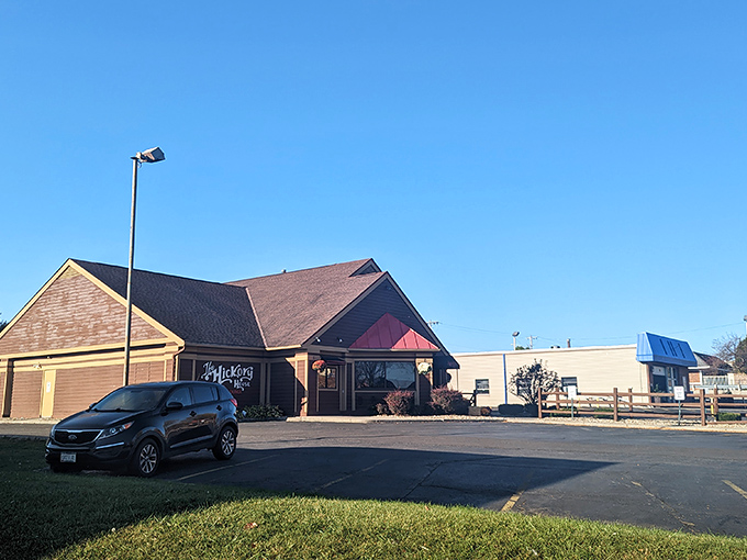 The parking lot view that locals know means good things are about to happen to your taste buds. Worth the drive from anywhere in Ohio.
